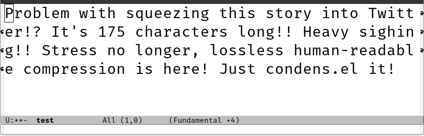 GitHub - jnykopp/condens: Condense text with unicode ligatures!